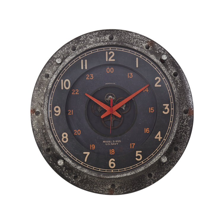 Pendulux Guay Metal Analog Clock | Perigold